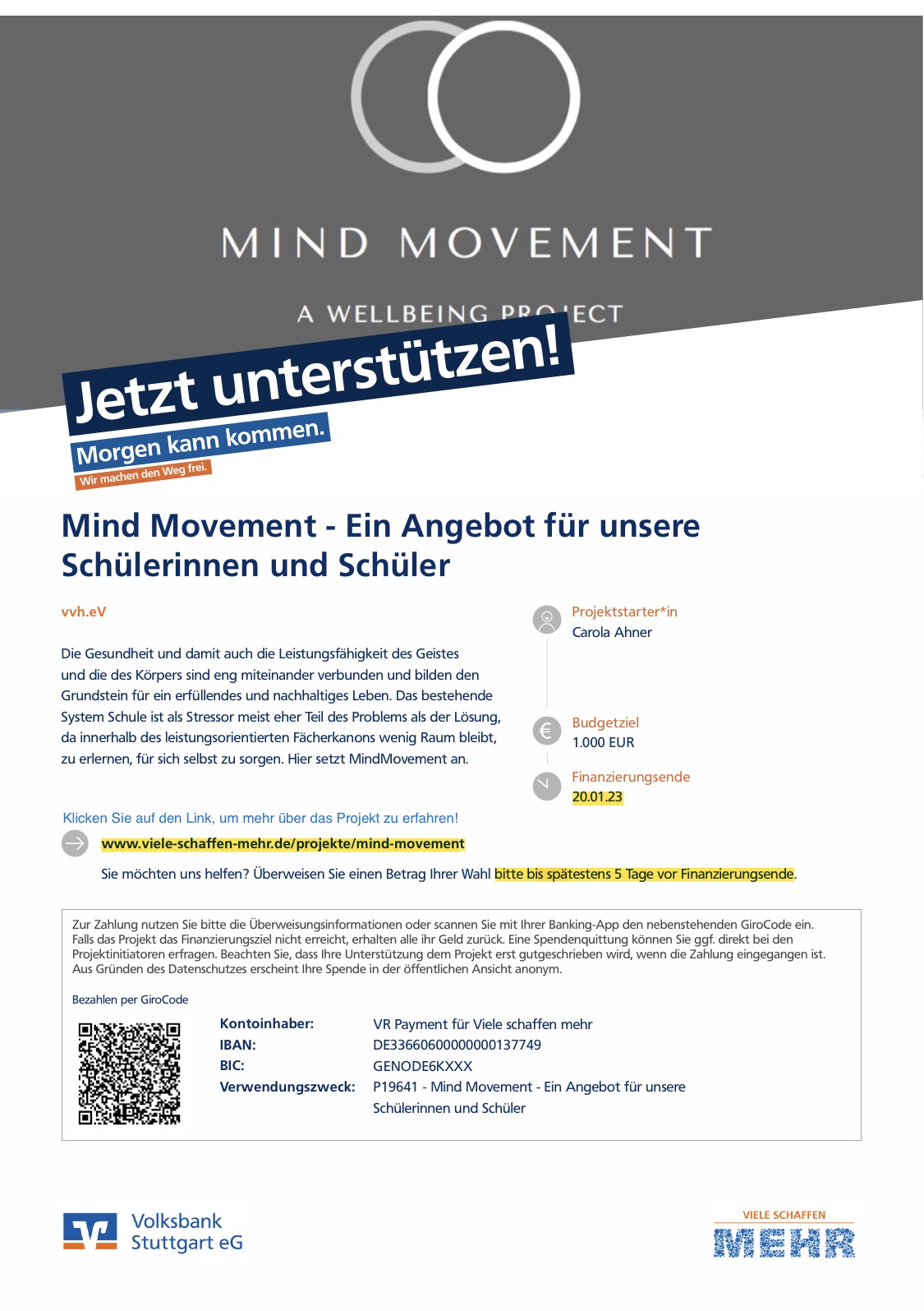 Mind Movement - WG West Stuttgart